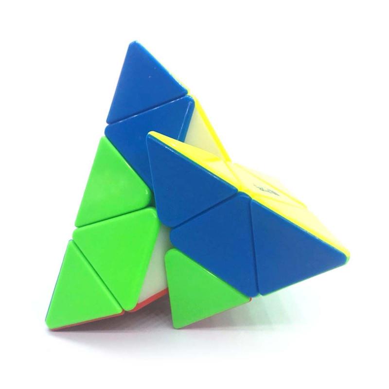 Jual H-IKEA Pyramid Speed Cube 3x3 Triangle Magic Cube Puzzle di Seller ...