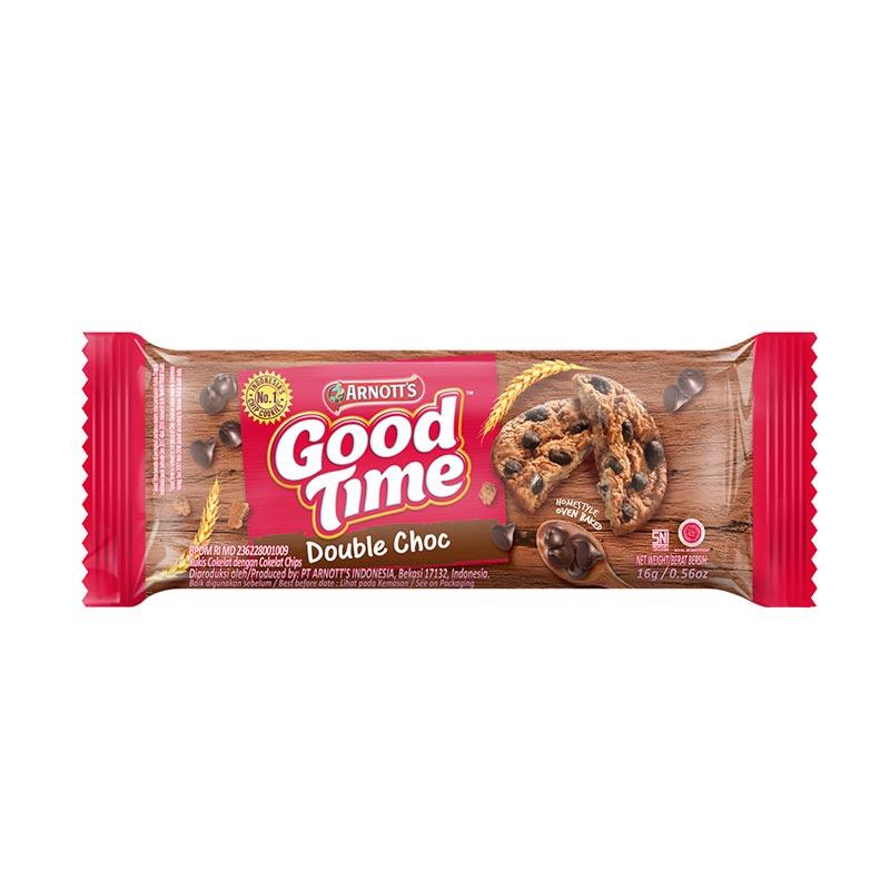 Jual Arnotts Good Time Cookies Double Choc Singles Biskuit Halal Di ...