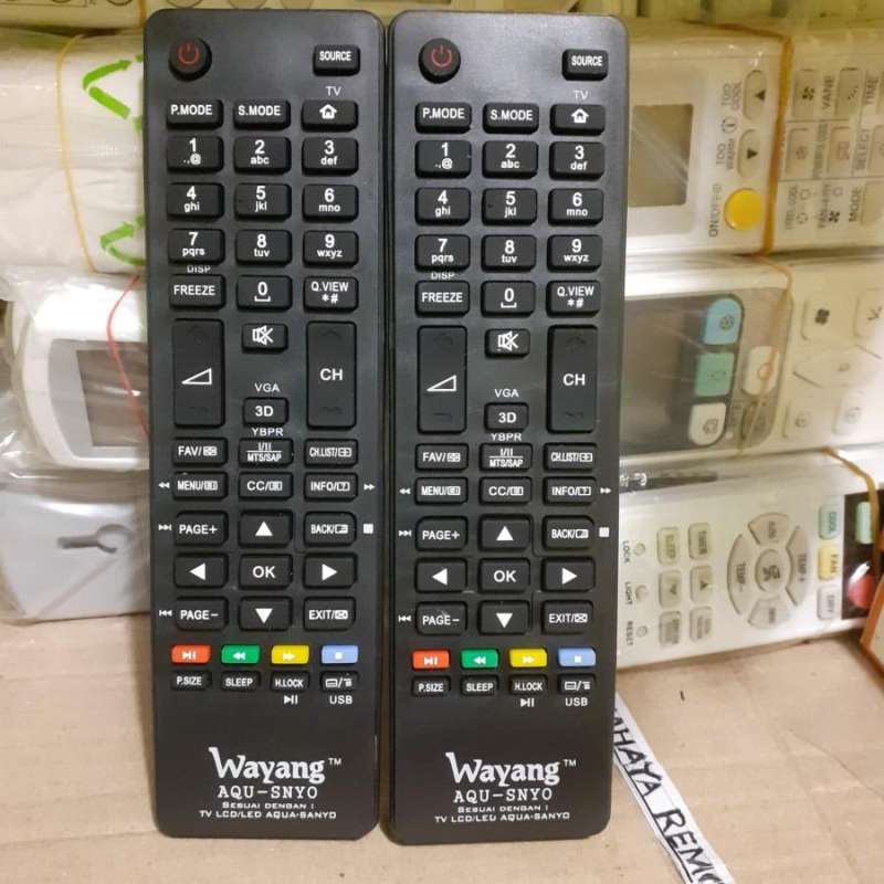 Jual Remote Remot Tv Aqua/sanyo Lcd Led Original Wayang Di Seller ... Jual Remote Remot Tv Aqua/sanyo Lcd Led Original Wayang Di Seller ...