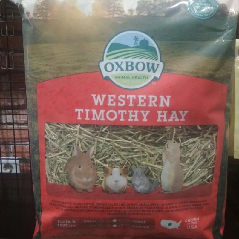 Promo OXBOW Western Timothy hay large (2,55kg) Diskon 23% di Seller ...