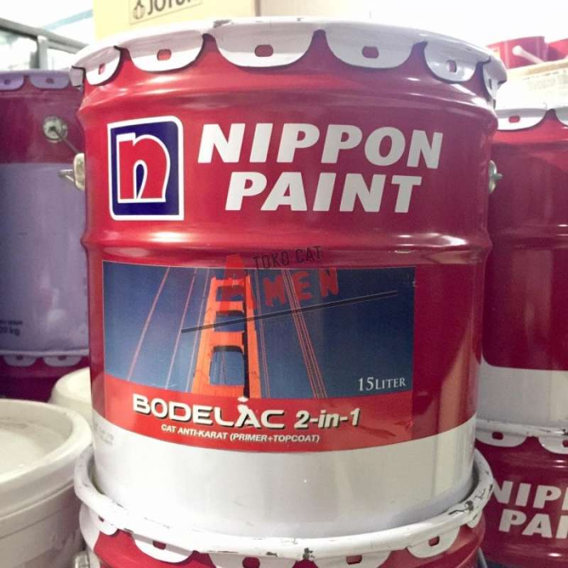 Jual NIPPON PAINT BODELAC 2IN1 GLOSS 15LT - SMOKING GRAY / CAT ANTI ...