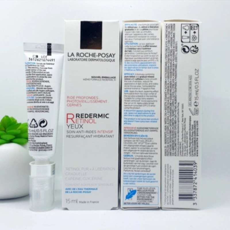 Jual La Roche Posay Redermic R Yeux Eyes Retinol 15Ml di Seller Derna ...