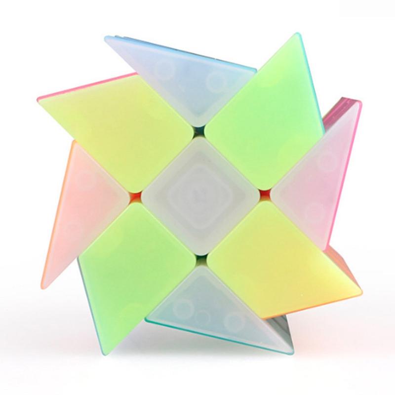 Jual H-IKEA #4 QIYI Diamonds Shaped Transformer Cube Smooth Magic Cubes ...