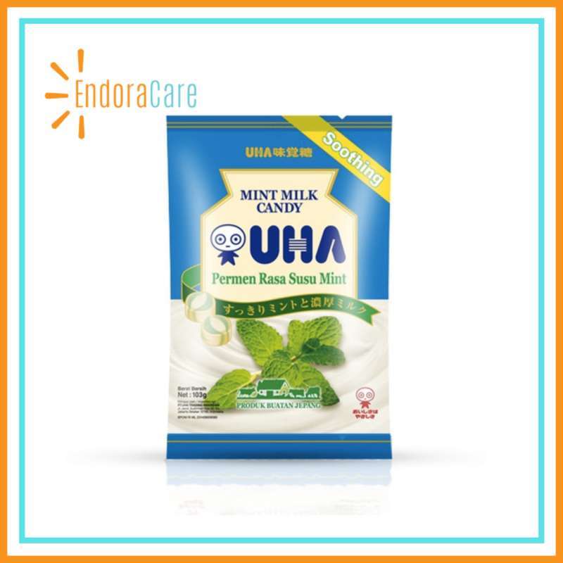 Jual UHA Milk Candy Permen Susu Jepang Aneka Rasa ALL Variant 1 Pack 103gr Mint Milk di Seller ...