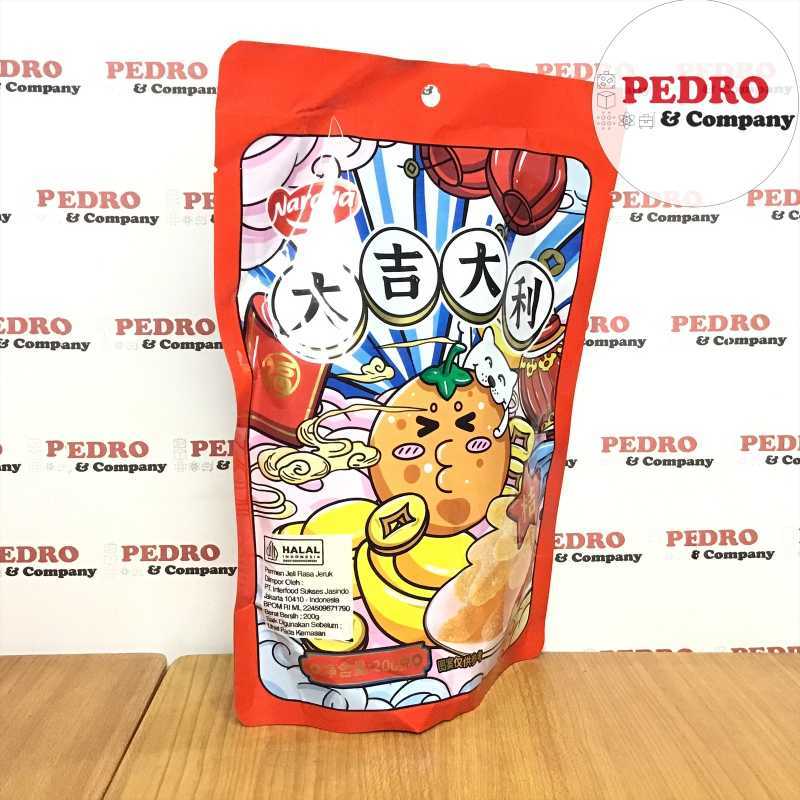 Jual Naraya permen jelly rasa jeruk orange flavor jelly candy 248 gram ...