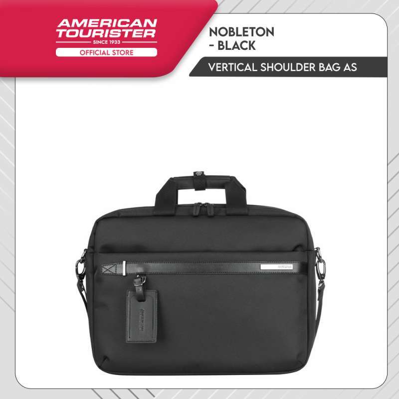 Jual American Tourister Nobleton Briefcase AS - Black di Seller House ...