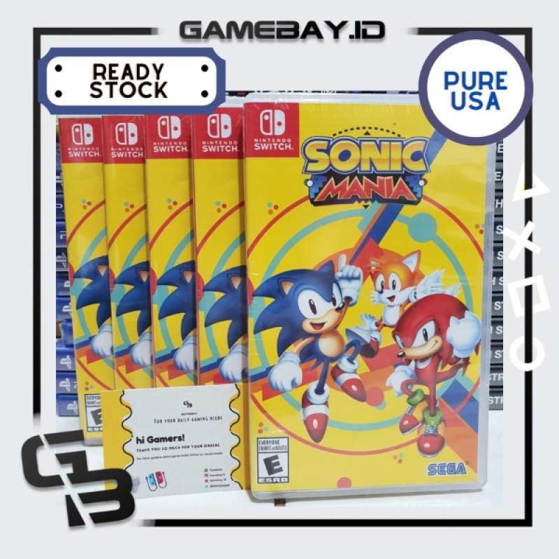 Jual Sonic Mania Nintendo Switch di Seller Gamebay Official Store ...