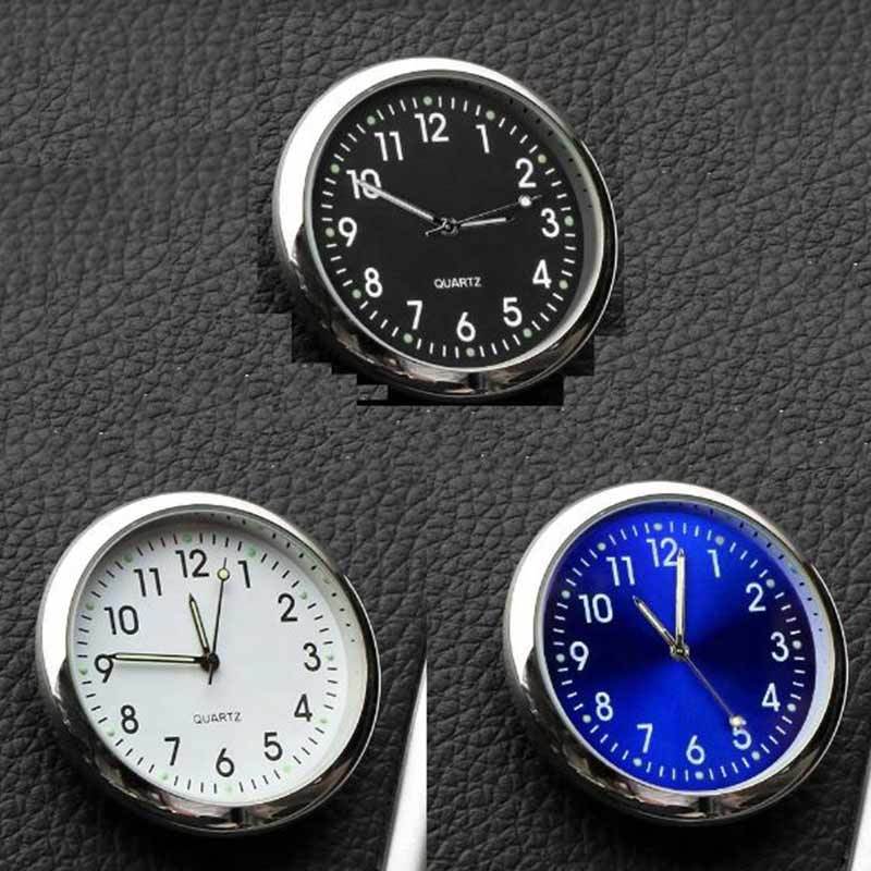 Promo Gentleman Car Car Dashboard Mini Analog Clock Aksesoris Interior ...
