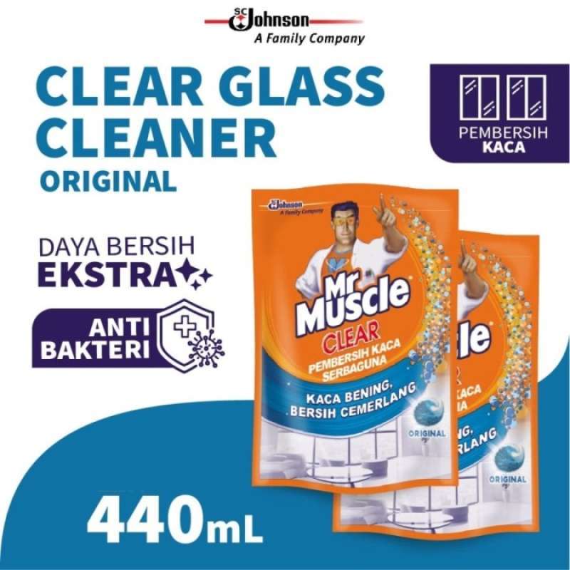 Jual Mr. Muscle Clear Liq. Blue Pouch 440 Ml Di Seller Homecare Shop ...