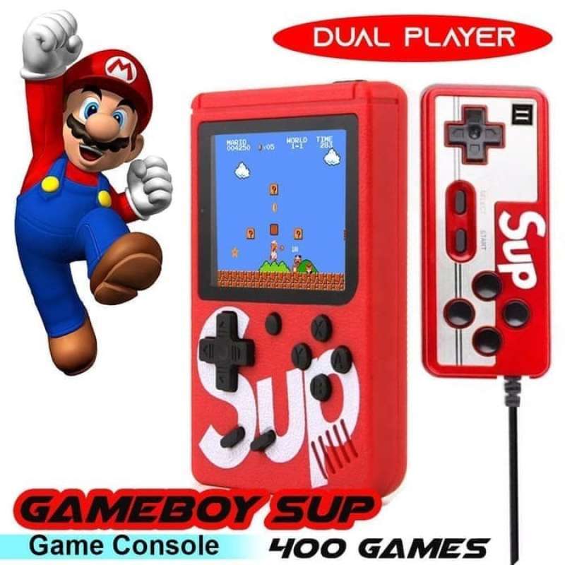 Jual Gameboy Sup 400 in 1 Dual Player Game Boy Dual Stick Sup Game Box ...