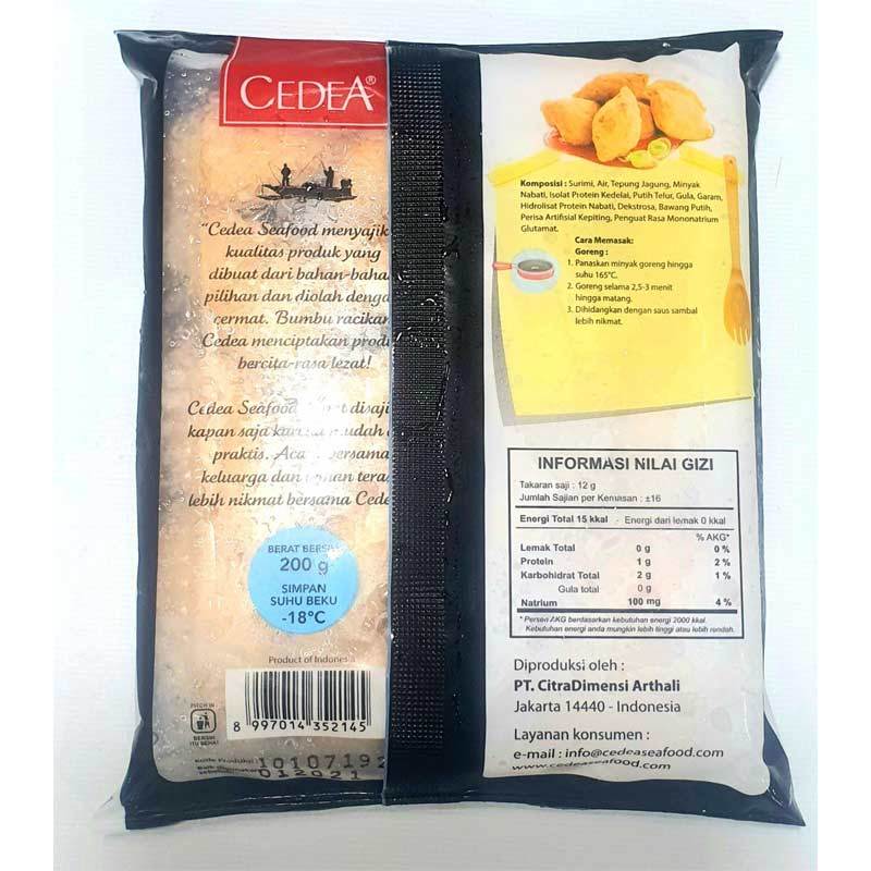Jual Cedea Crab Nugget Flavowred [200 G] Di Seller Valen Store - Gunung ...