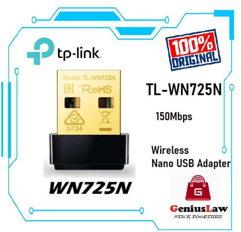 Jual TP LINK WN725N Wireless USB Wifi TPLINK TL-WN725N 150 Mbps Nano ...