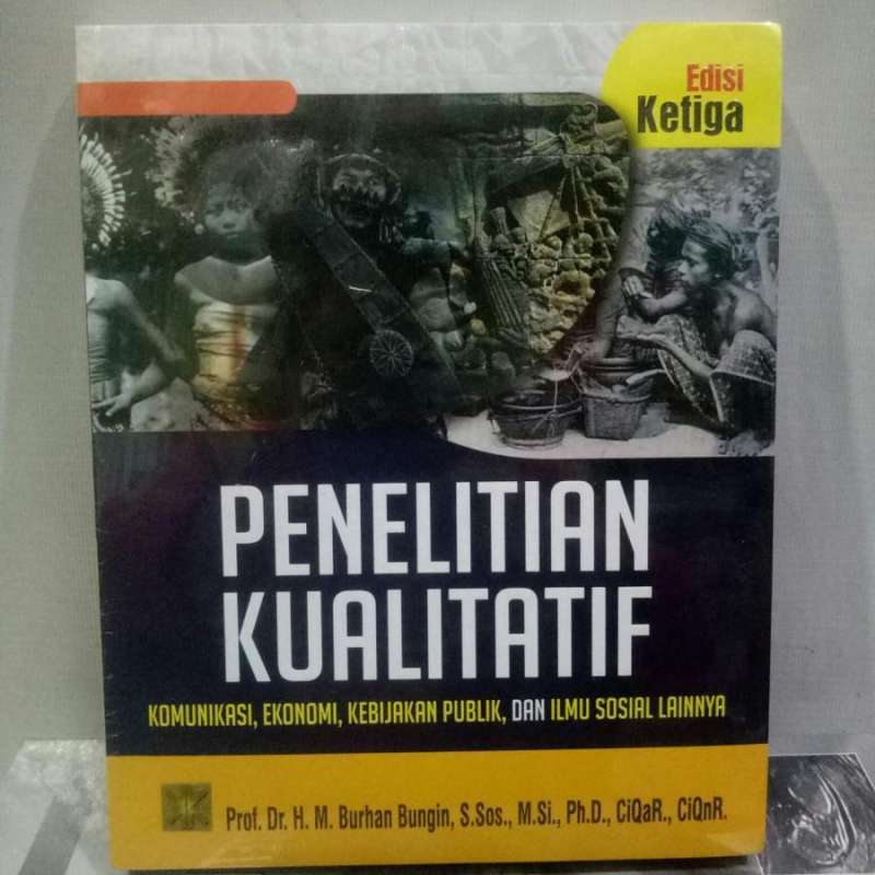 Jual Buku Penelitian Kualitatif Edisi Ketiga di Seller Toko al el kinan ...