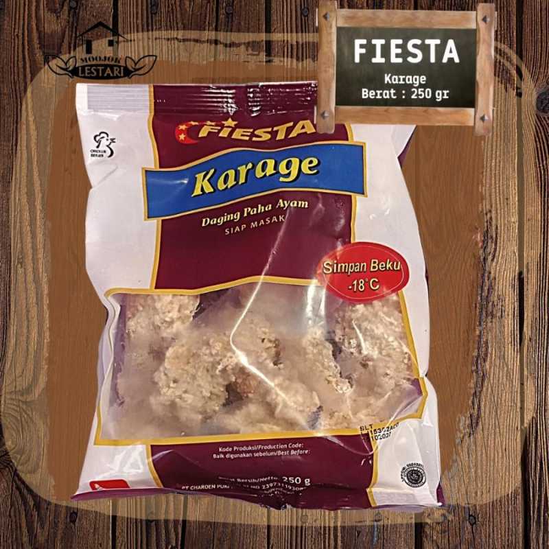 Jual Fiesta Mitra Karage 250 Gr Daging Paha Ayam Tepung Enak Frozen ...