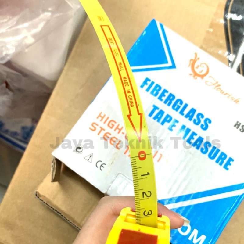 Promo Meteran Besi 20 30 meter Plat Gulung Roll Flourish Fleksibel ...