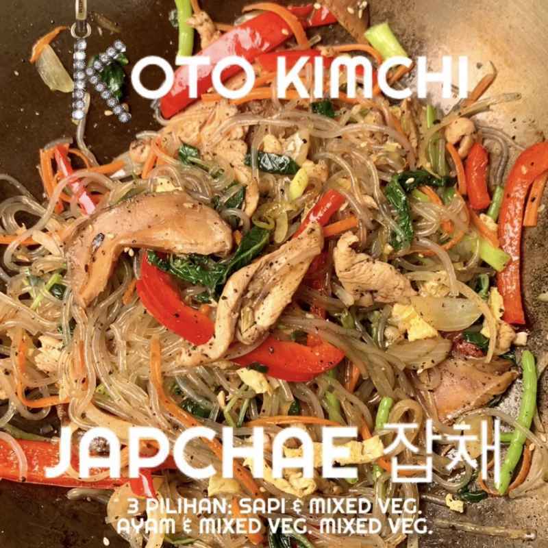 Jual KOTO KIMCHI JAPCHAE TAE / CHAPCHAE KOREA. MIE UBI DIMASAK DAGING ...