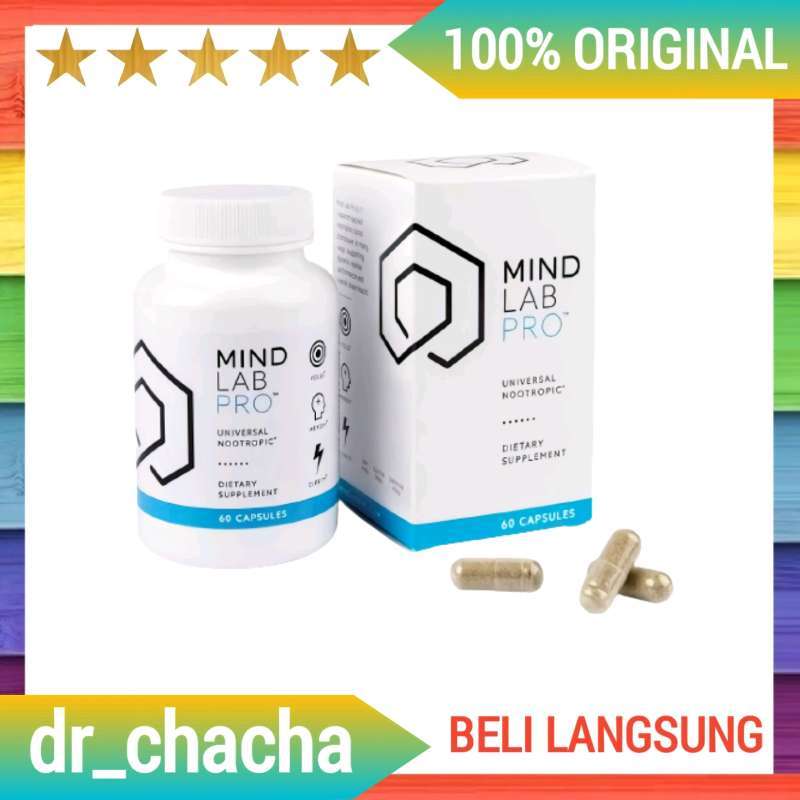 Jual Mindlab Pro Multi Vitamin Asli Obat Otak Universal Nootropic ...