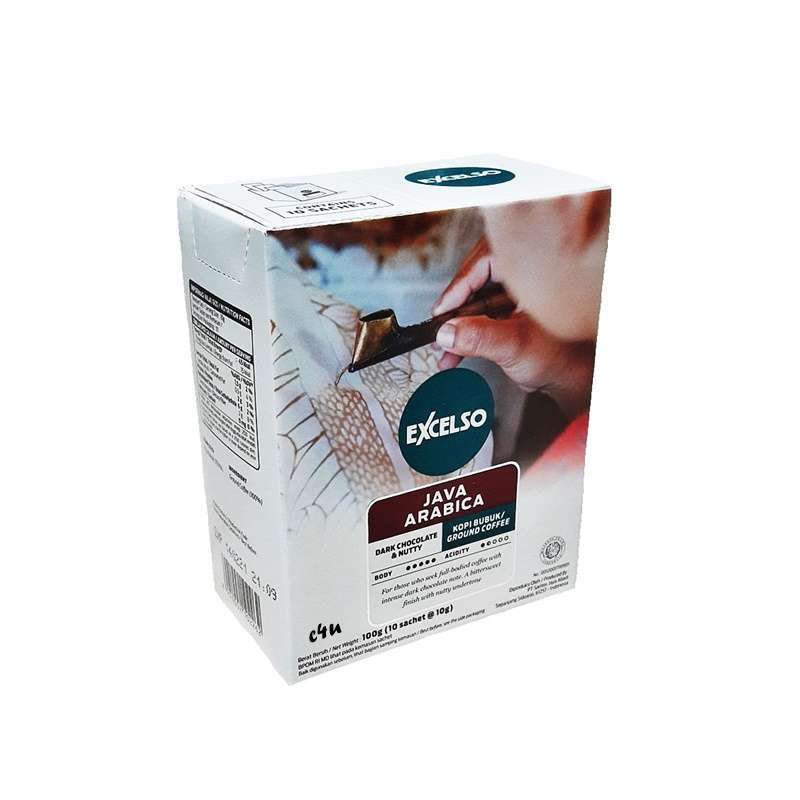 Promo Excelso - Kopi Bubuk - Kemasan Kotak Isi 10 Sachet - Java Arabica ...