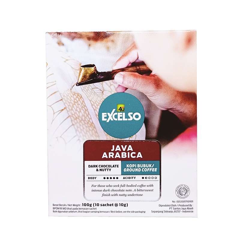 Promo Excelso - Kopi Bubuk - Kemasan Kotak Isi 10 Sachet - Java Arabica ...
