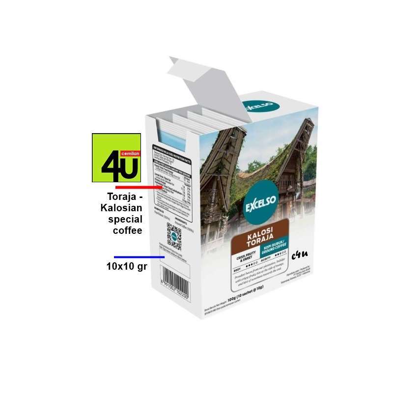 Promo Excelso - Kopi Bubuk - Kemasan Kotak Isi 10 Sachet - Kalosi ...