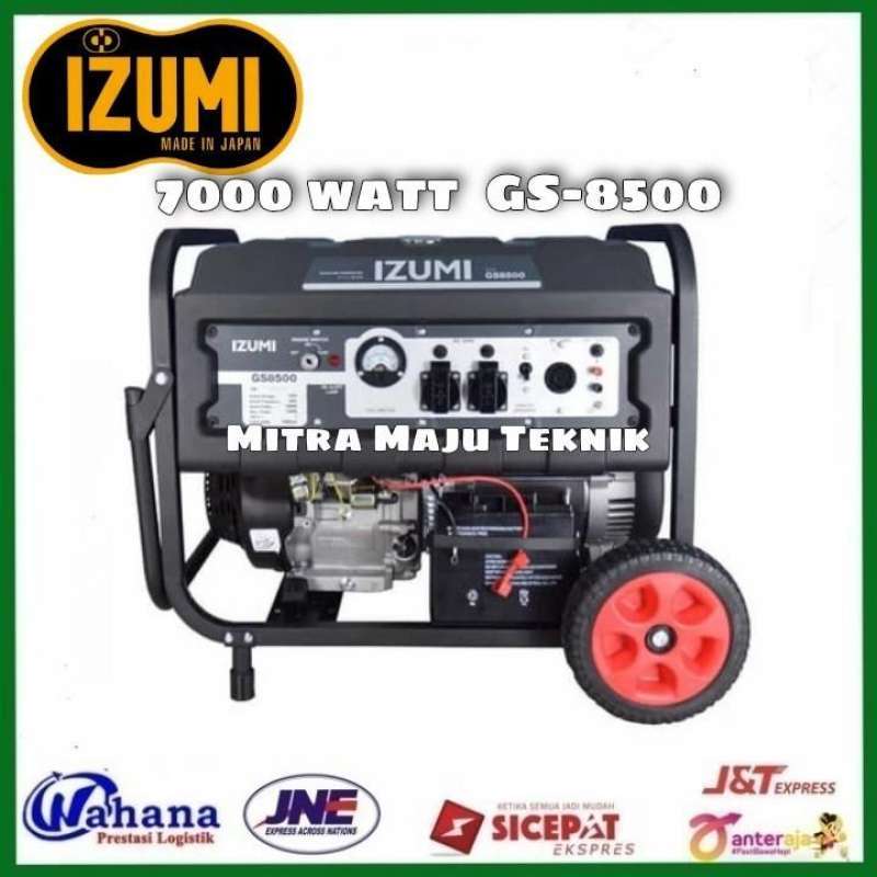 Jual IZUMI Genset Bensin 7000 watt W ( Generator Listrik ) GS-8500 di ...
