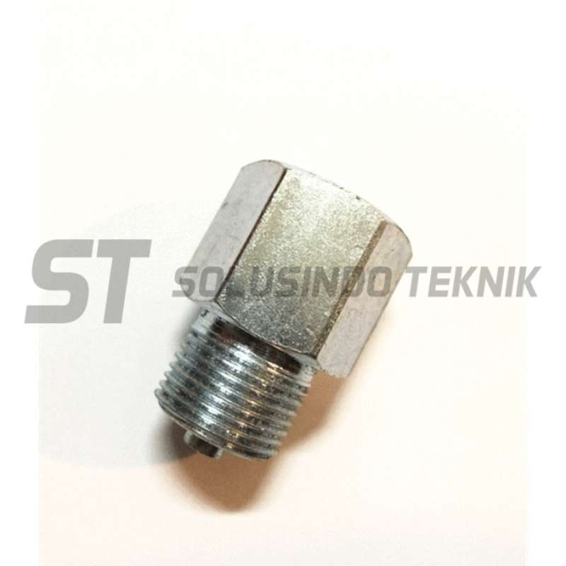 Jual adapter pressure gauge 1/2 NPT Female ke M20 Male galvanis di ...