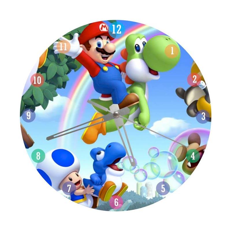 Jual OEM Mario Bros Type 3 Jam Dinding di Seller Toserba 85 - Tegal ...