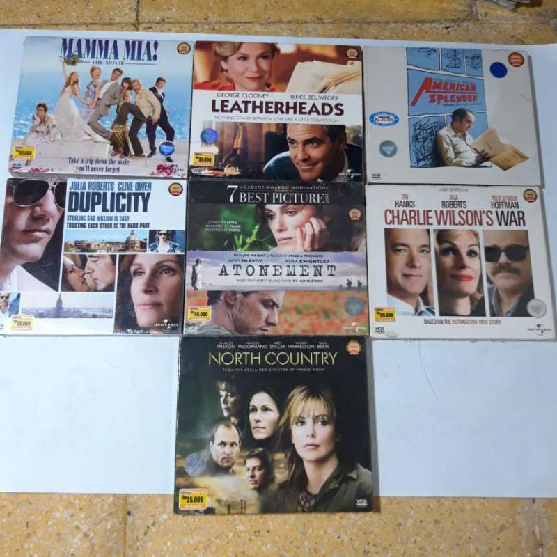 Jual Vcd Original 7 Judul - Mamma Mia Di Seller Movie And Book Mania ...