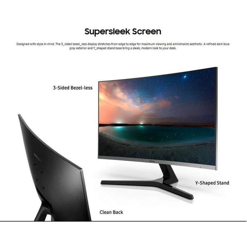 Jual SAMSUNG 32 inch LC32R500FDE FHD LED Curved Monitor LC32R500 ...