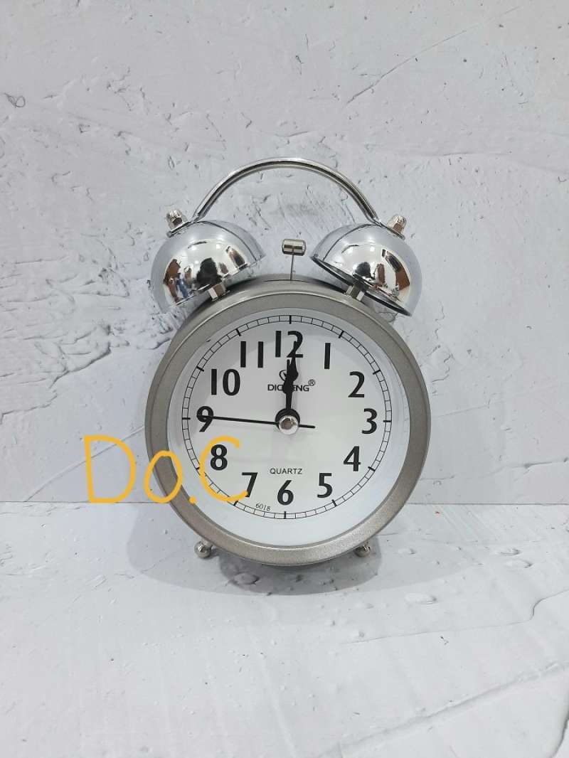 Jual Jam Weker Kring Bentuk Bulat 6018 | 4 Varian Warna di Seller ...