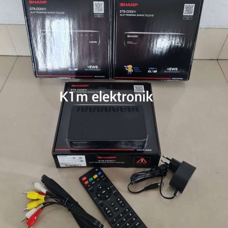 Jual Set Top Box Sharp TV digital STB-DD0011 Alat penerima siaran ...