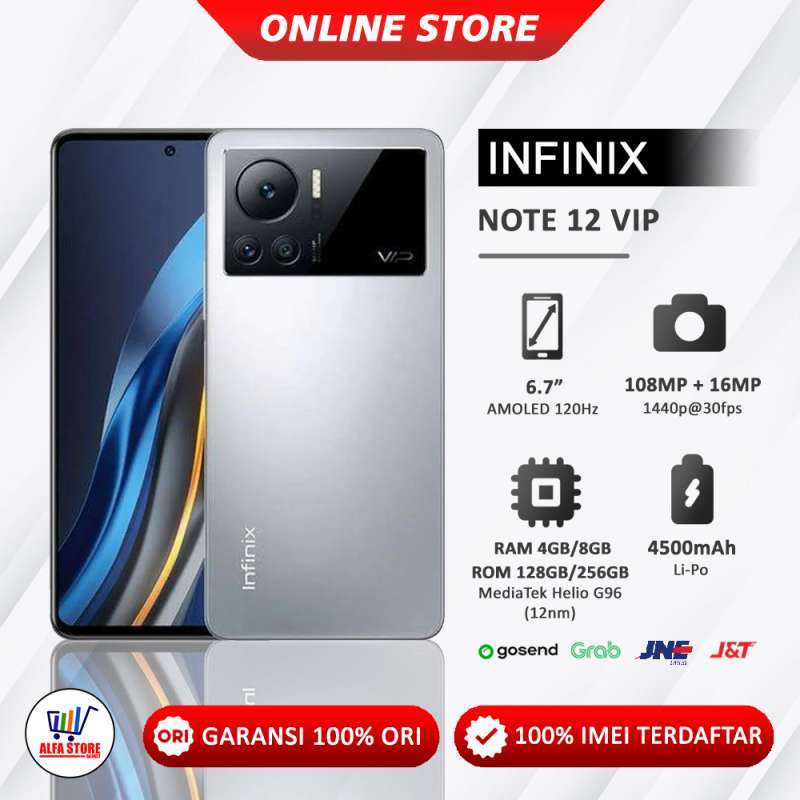 Jual Infinix Note 12 Vip Ram 8/256gb Garansi Resmi Di Seller Alfastore ...