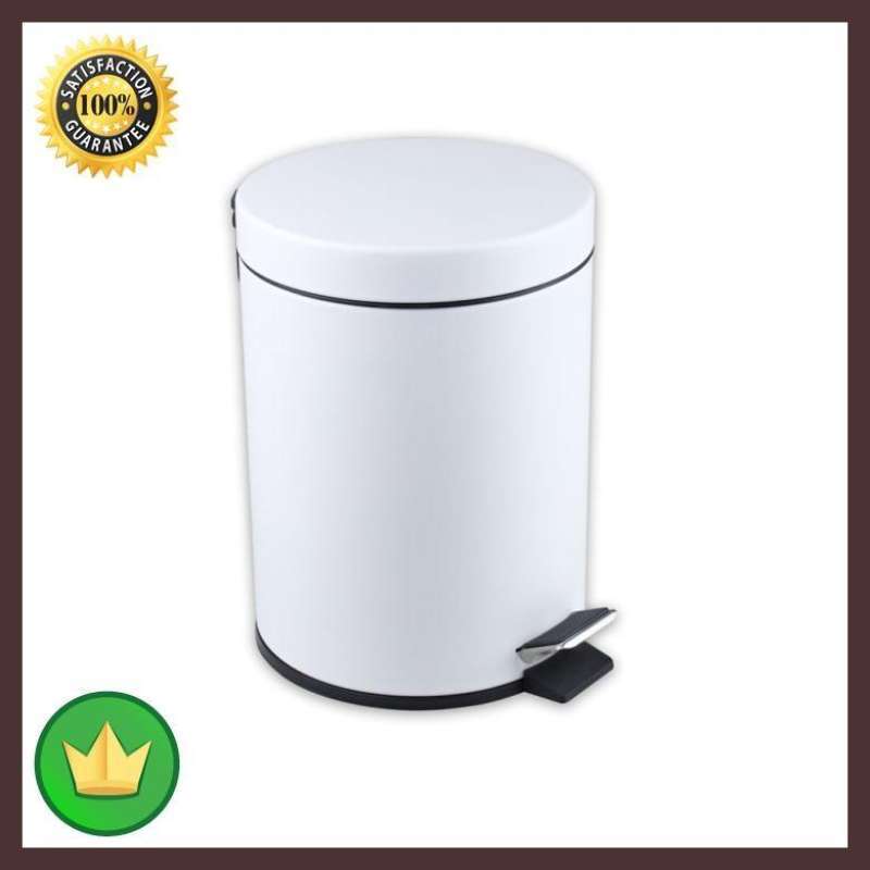 Jual Tempat Sampah 5 Ltr Besi Slow Close - Putih di Seller Surya Agung Mandiri - Sunter Agung ...
