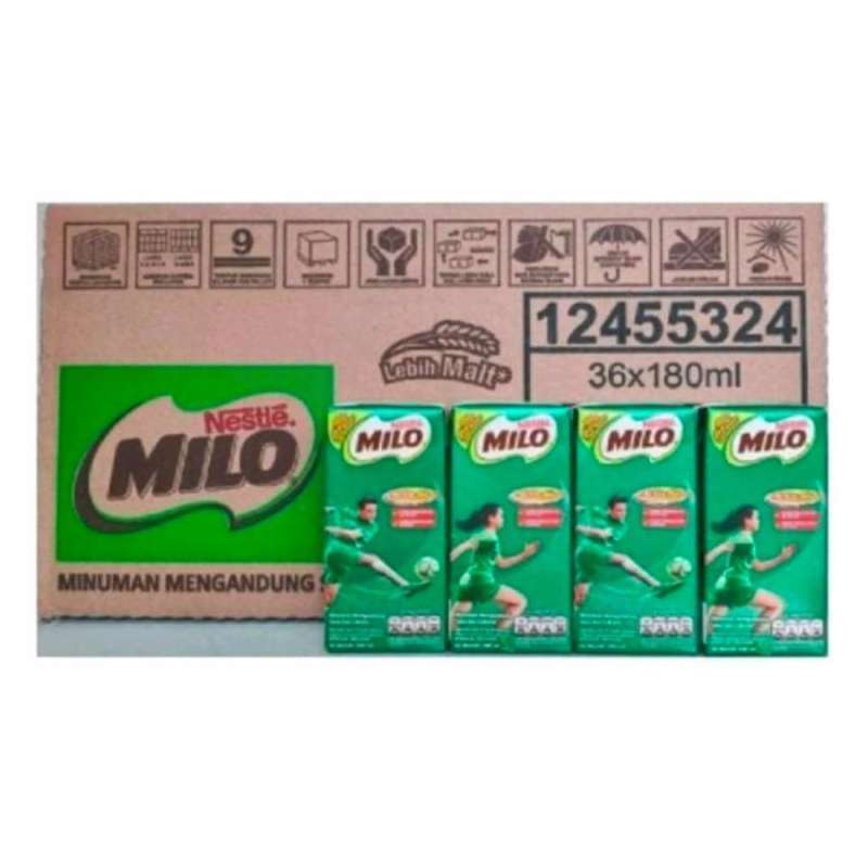 Jual Susu Uht Milo 180 Ml 1 Dus Isi 36 Pcs Di Seller Vicshoes - Jombang ...