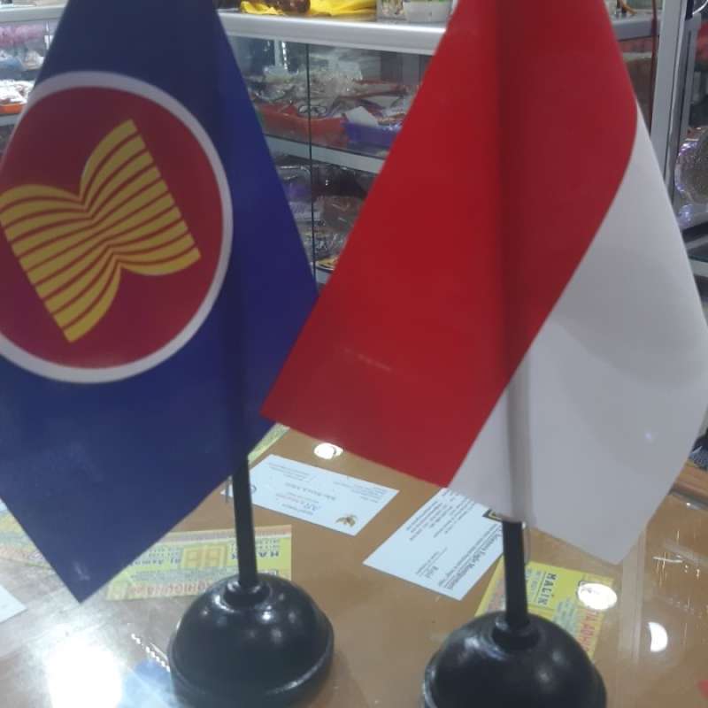 Jual Bendera Meja Indonesia Dan Asean di Seller Agra - Wanajaya, Kab ...