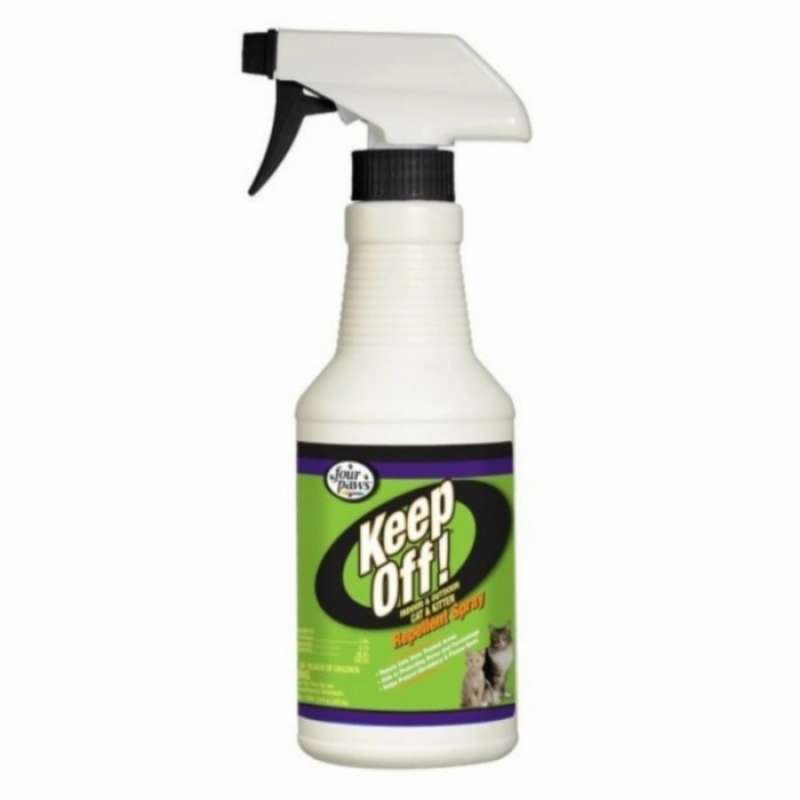 Jual Four Paws Keep Off! Cat & Kitten Repellent Outdoors Indoors Spray ...