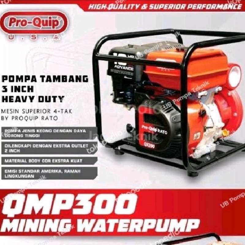 Jual Pompa Tambang Pro Quip QMP 300 3 inch Pompa High Pressure Heavy ...