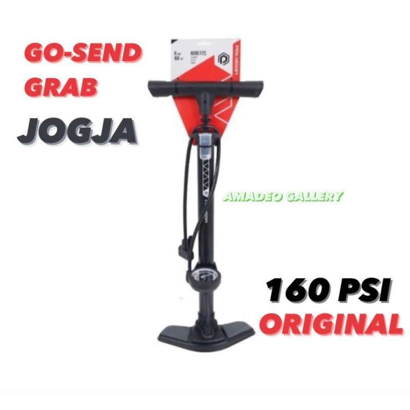 Jual POMPA LANTAI SEPEDA POLYGON STEEL SLX HEAD FITS 11 BAR 160 PSI ...