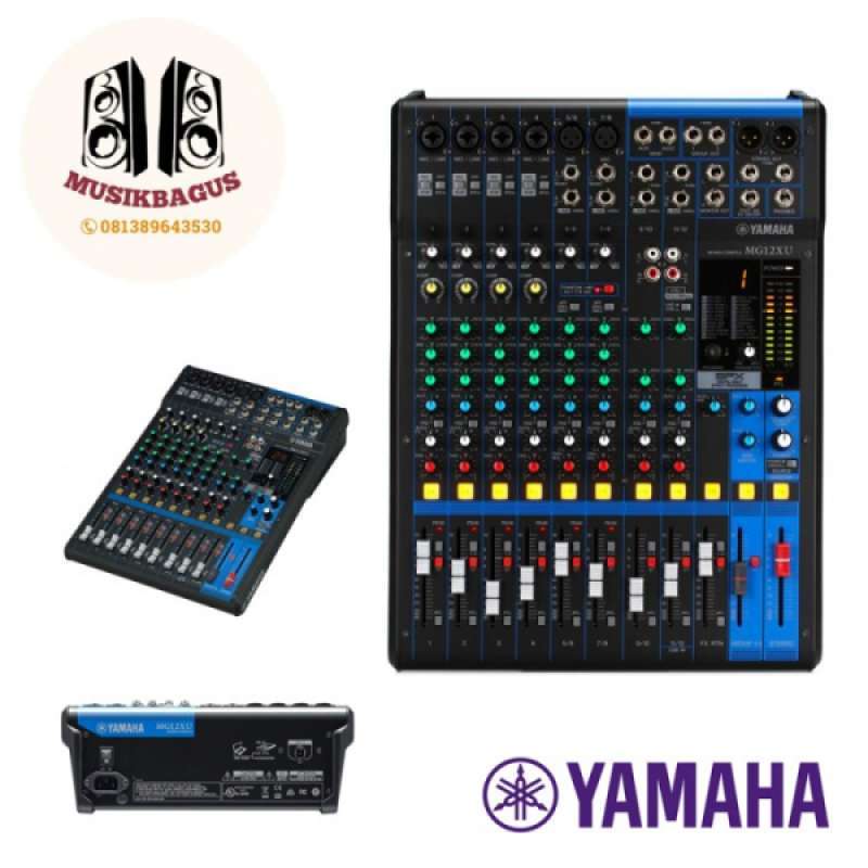 Promo Yamaha Mg12Xu / Mg 12Xu / Mg-12Xu 12-Channel Mixer Diskon 15% di ...