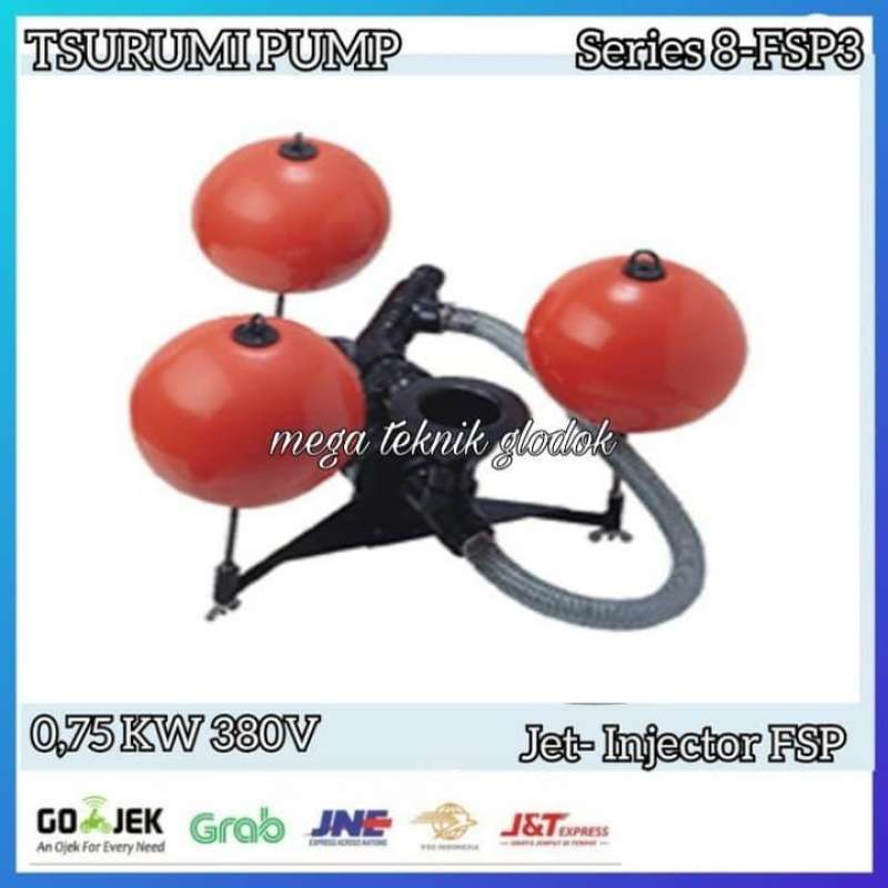 Jual TSURUMI FLAOTING SCUM SKIMMERS 8-FSP3 JET INJECTOR TSURUMI PUMP di Seller Mega Tehnik ...