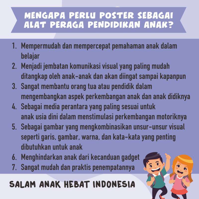 Jual Poster Edukasi Anak Mainan Edukasi Anak Bingkai : Sumpah Pemuda ...