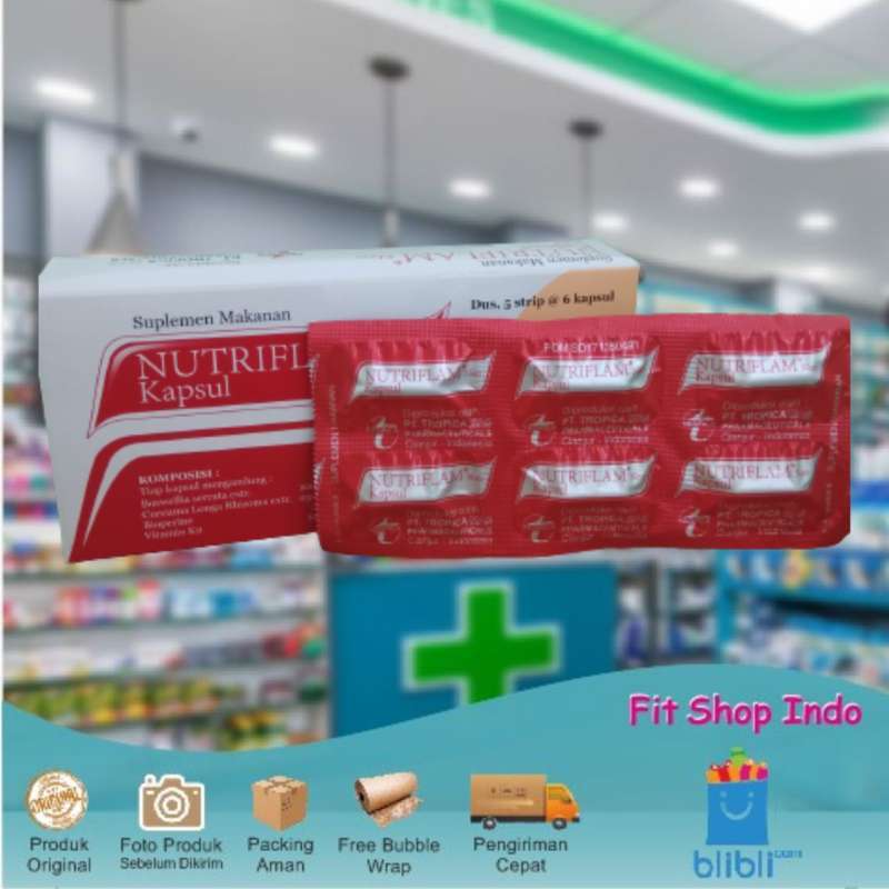 Jual Nutriflam Neo 6 Kapsul/Strip-Suplemen Kesehatan Sendi di Seller ...