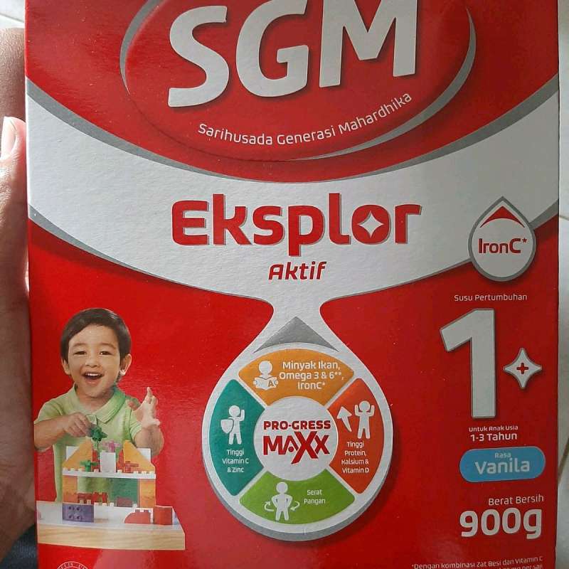 Jual SGM Eksplor 1 Plus Vanila 900g di Seller Tokonya Diah - Kab. Bantul, DI Yogyakarta | Blibli