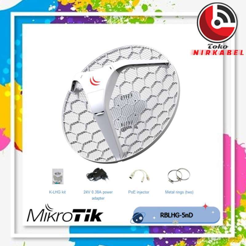 Promo MikroTik LHG 5 RBLHG-5nD Diskon 9% di Seller QUELMA STORE ...