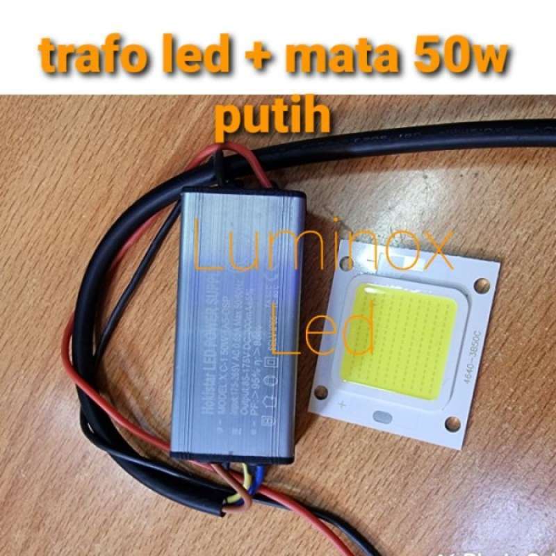 Jual Laris Mata Led Sorot Dan Pju 50watt 50w Trafo Lampu Jalan Led 50 Watt Di Seller Monero ...