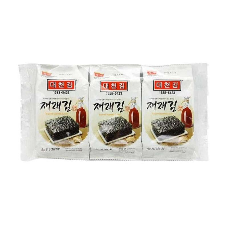 Jual Dae Chun Gim Wangga Original Seaweed [4.5 g/ 3 pcs] di Seller ...