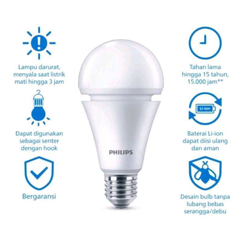 Jual Lampu Led Philips Radiantline Emergency 11 Watt Putih Di Seller ...