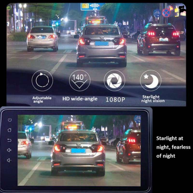 Promo Car Camera Kamera Mobil Depan ADAS DVR Dashcam Navigasi G-Sensor ...