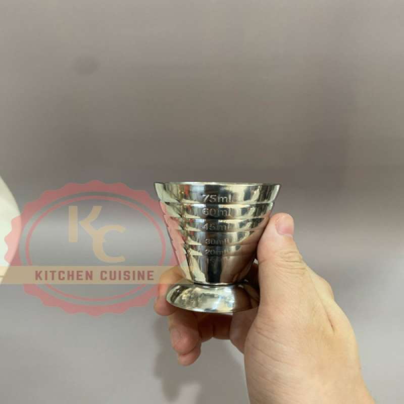 Jual Jigger / Measure Cup Sus304 Stainless Steel 3 Jenis Takaran 15 ...