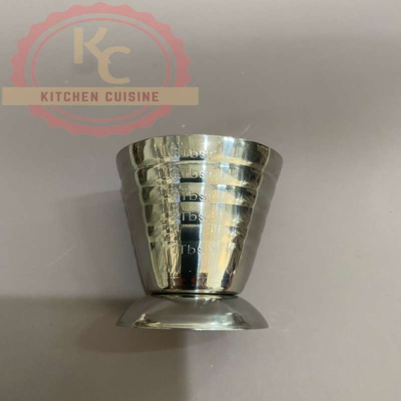 Jual Jigger / Measure Cup Sus304 Stainless Steel 3 Jenis Takaran 15 ...